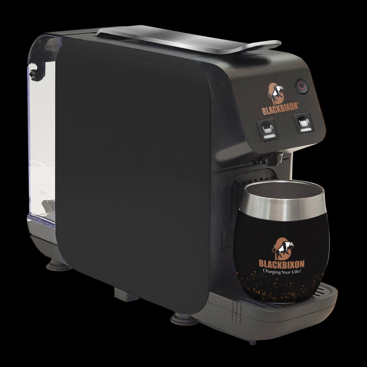 Product Details - BLACKBIXON™ Coffee Machine Black